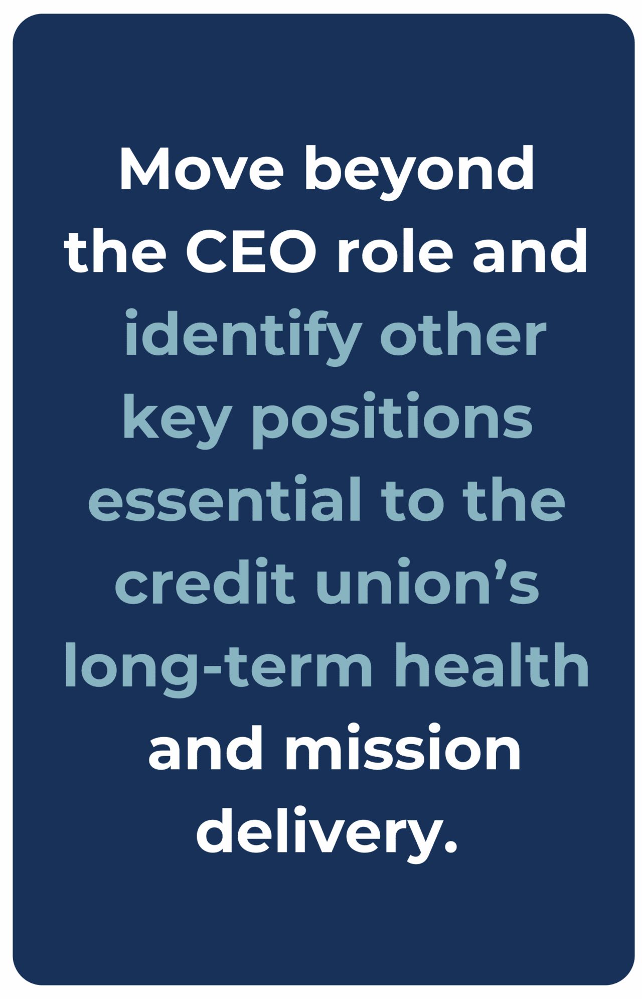 Succession Planning in Credit Unions: A Strategic Imperative ...
