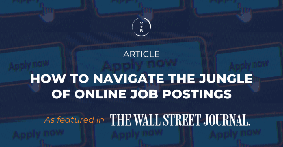 How to Navigate the Jungle of Online Job Postings – As Featured in The ...